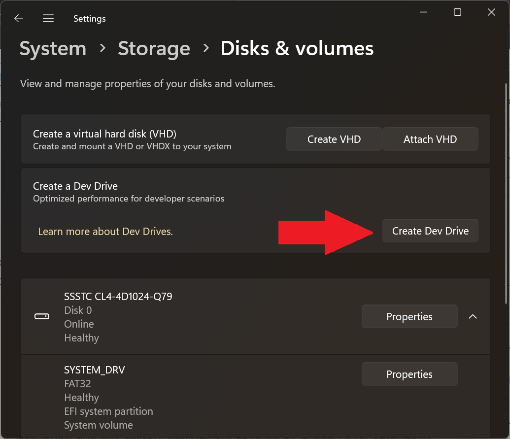 devdrive Microsoft News Today