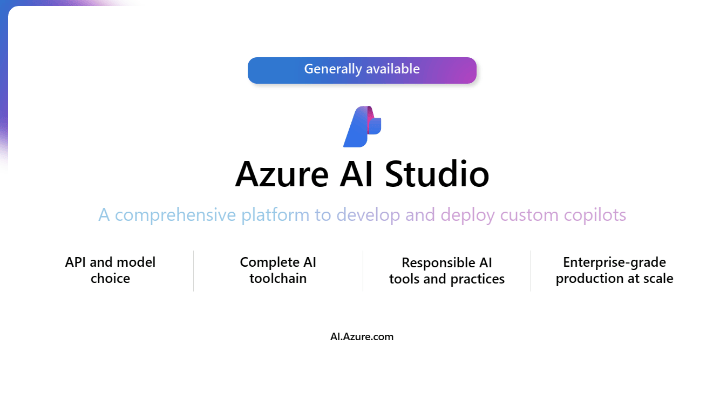 Microsoft Introduces Azure AI Studio For Responsible AI Development In 2024
