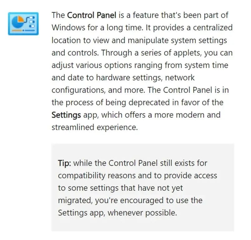 controlpanel Microsoft News Today
