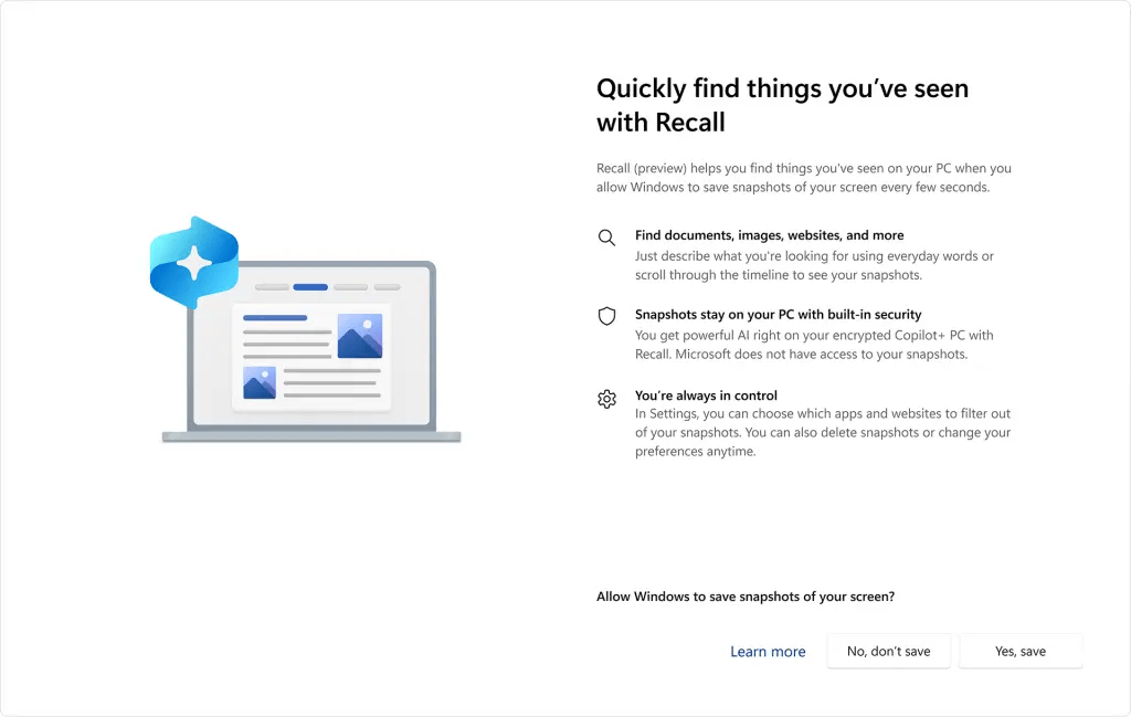 Microsoft Delay Recall Feature On Windows 11 Yet Again, Citing Security Concerns, Now Coming In ...