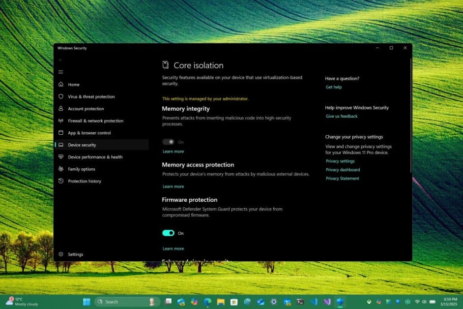 How (and Why) To Enable Core Isolation's Memory Integrity Feature To ...