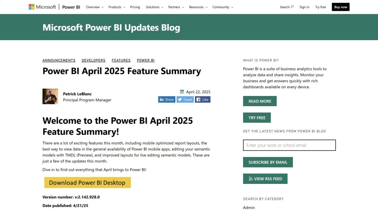Power BI April 2025 Update: Mobile-Optimized Report Layouts And ...