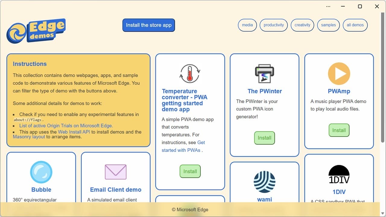 Microsoft Edge’s Powerful New Web Install API Lets Any Website Trigger ...