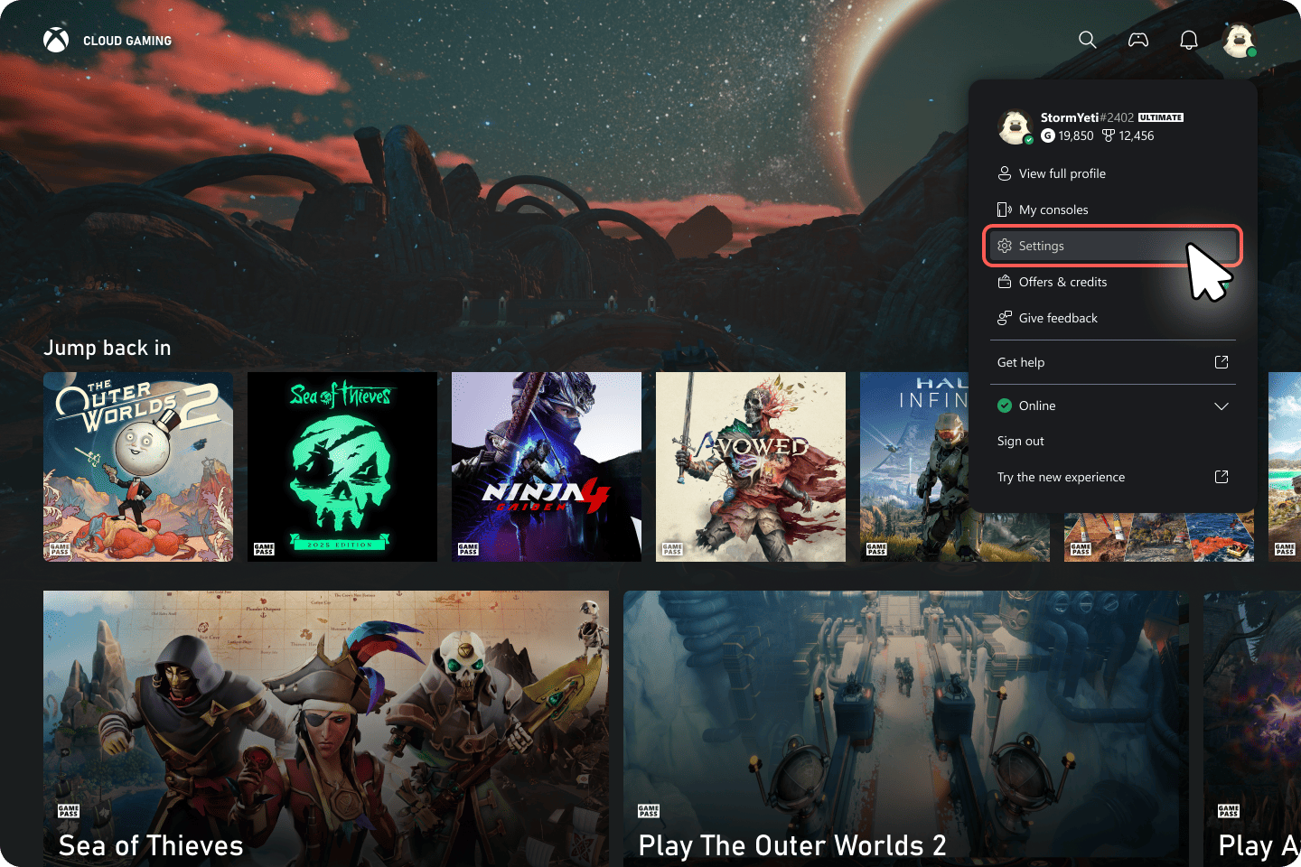 Xbox Cloud Gaming’s New Console‑Like Web Experience Entered Public ...