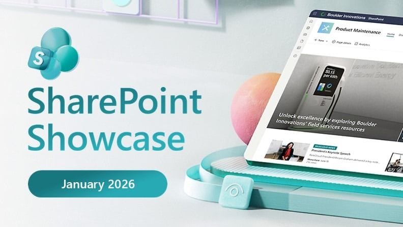 January 2026 SharePoint Showcase Brings Smarter Automation, Quick Steps ...