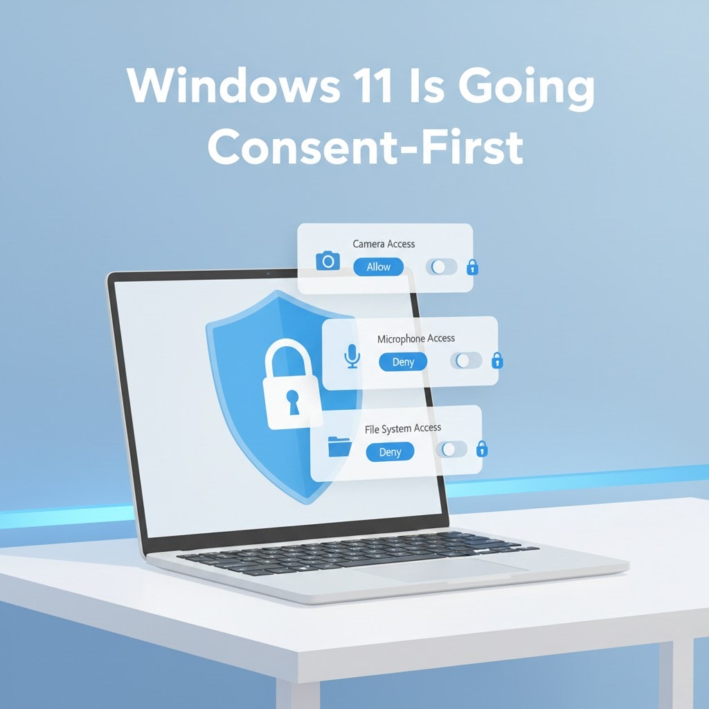 Windows 11 Is Going Consent‑First And Secure By Default: Inside ...